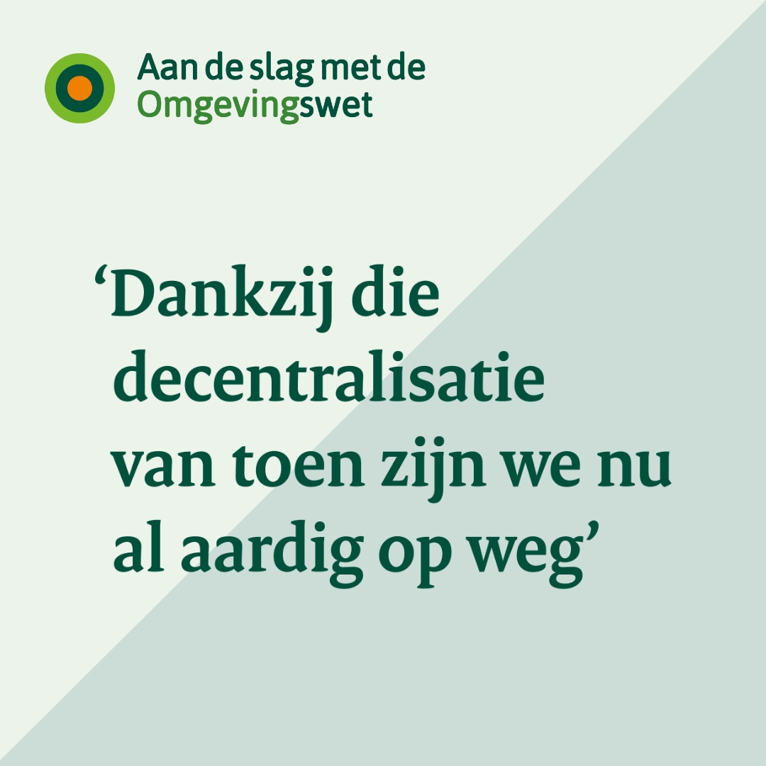 Interviewreeks Omgevingswet in uitvoering - Kris Kras communicatie